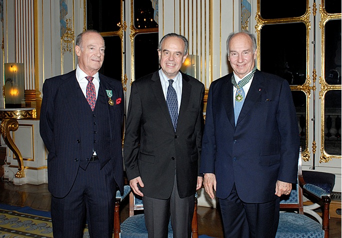 Prince Amyn Aga Khan, France’s Minister for Culture and Communication ...