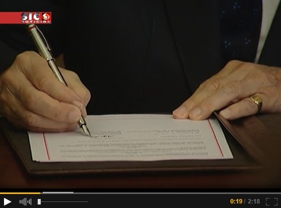 A Unique Video of the Signing Ceremony Establishing “Seat of the ...