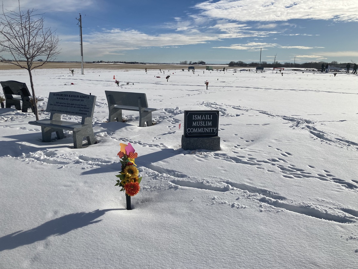 Memorial Bench Tributes to Deceased Ismaili Muslims Buried at Calgary’s ...